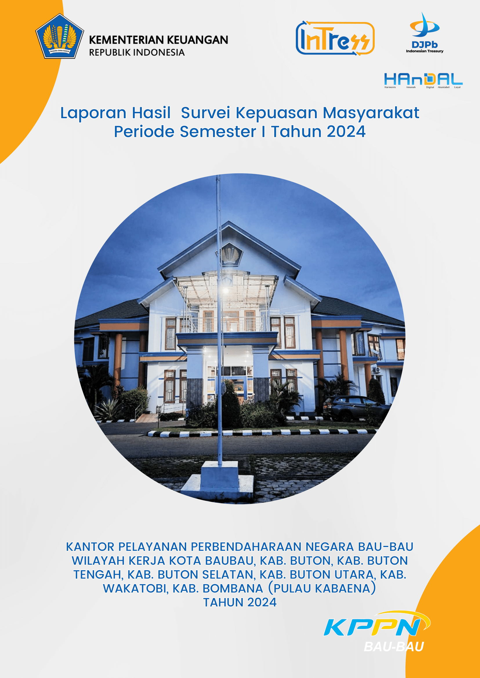 Laporan Hasil Survey Indeks Kepuasan Masyarakat