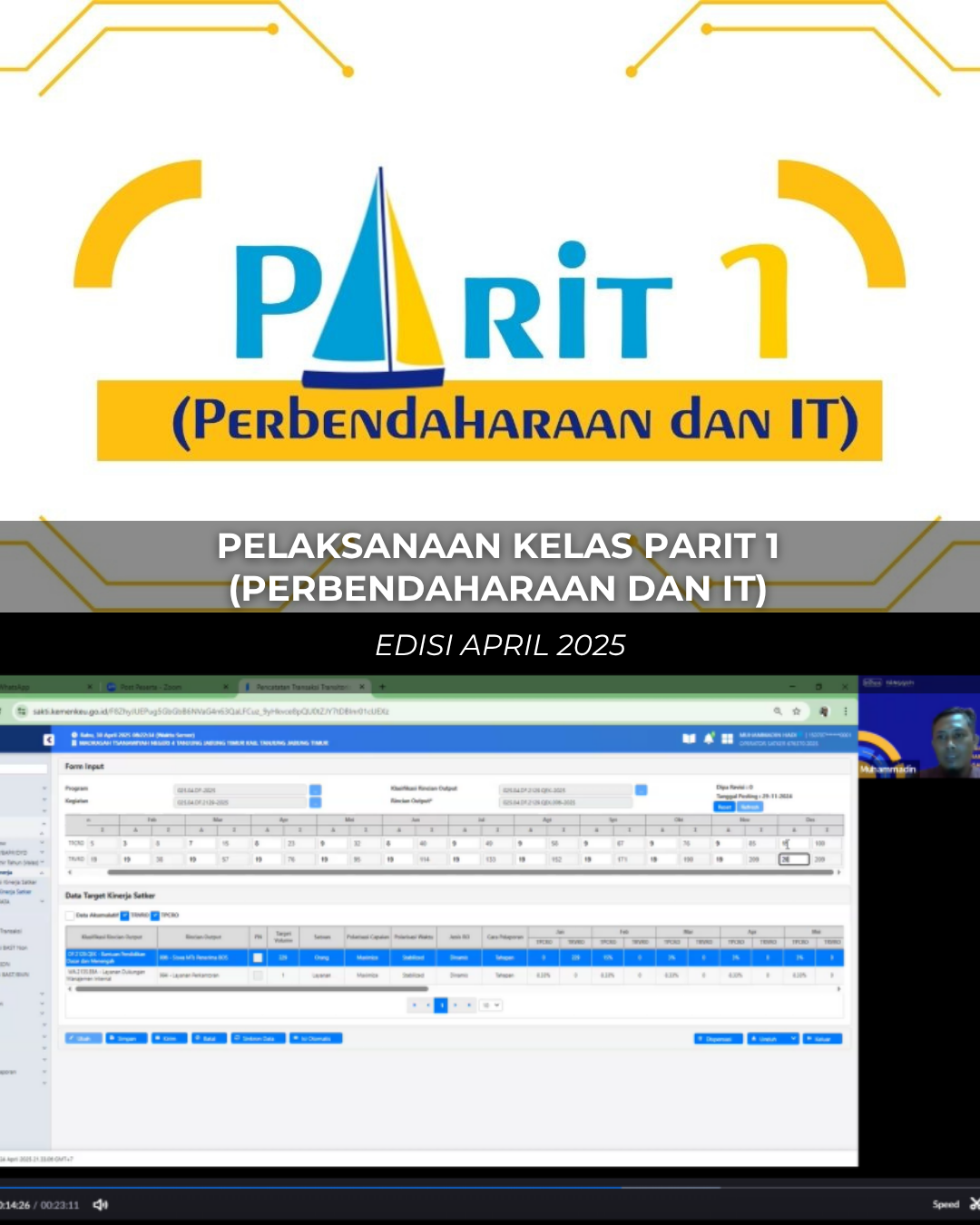 Kelas PARIT 1 Edisi April: Isi Caput Lebih Cepat dan Akurat