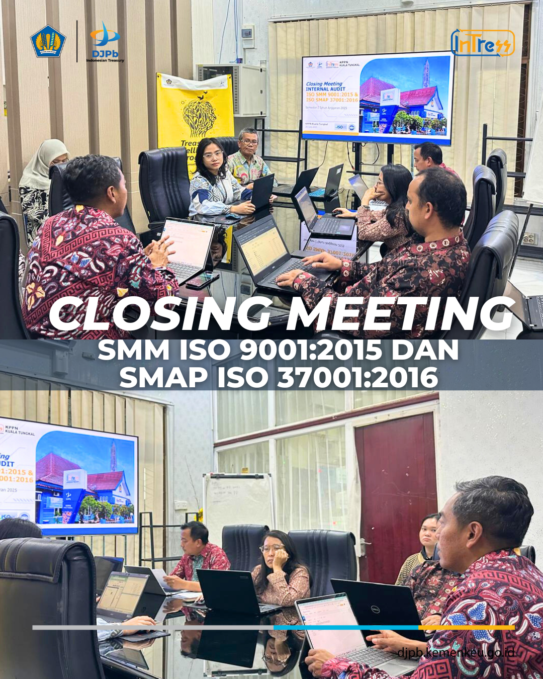 Closing Meeting ISO 9001:2015 dan SMAP ISO 37001:2016